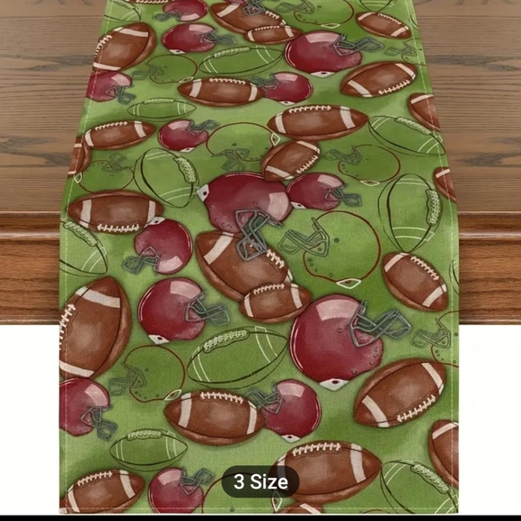 unbranded | Dining | New Football Table Runner 3x72 | Poshmark